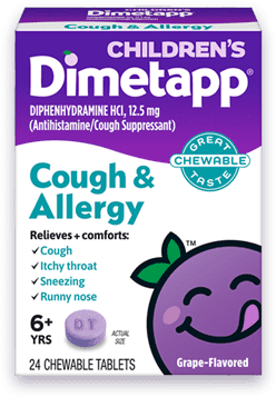 Children's Dimetapp® Chewable Cough & Allergy Tablets | Dimetapp®